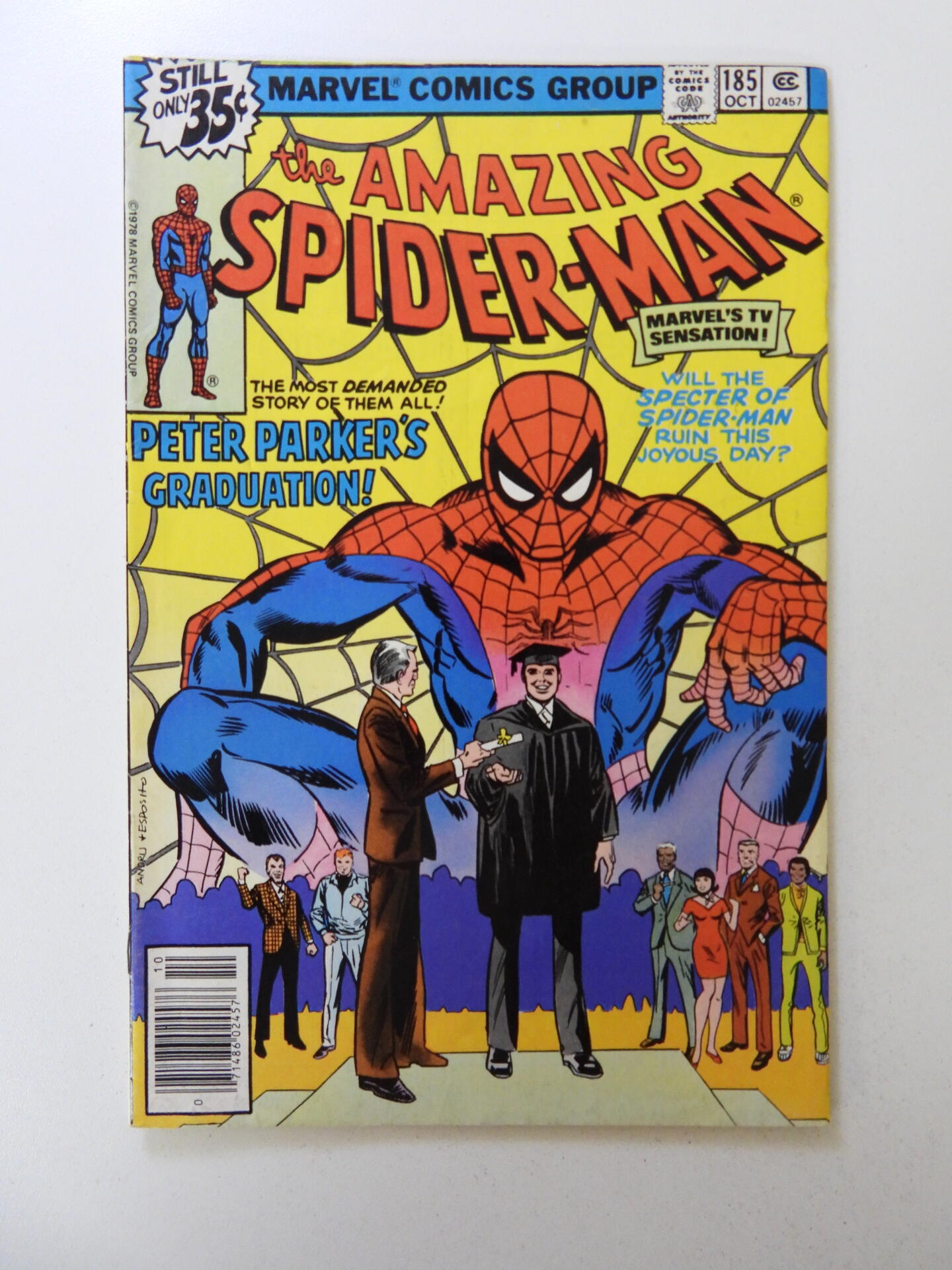 The Amazing Spider-Man #185 (1978) VF- condition | Comic Books - Bronze ...