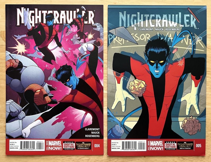 Nightcrawler 4 + 5 (2014) B7 | Comic Books - Modern Age, Marvel ...