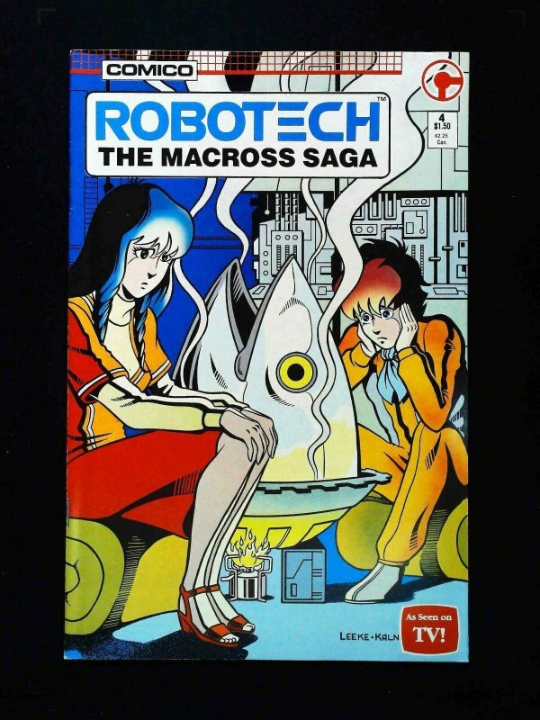 Robotech Macross Saga #4 Comico Comics 1985 Vf+ | International - Comic ...