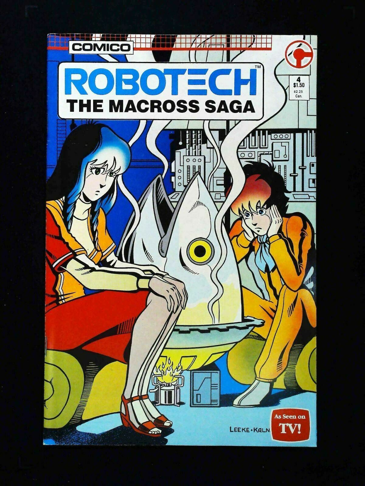 Robotech Macross Saga #4 Comico Comics 1985 Vf+ | International - Comic ...