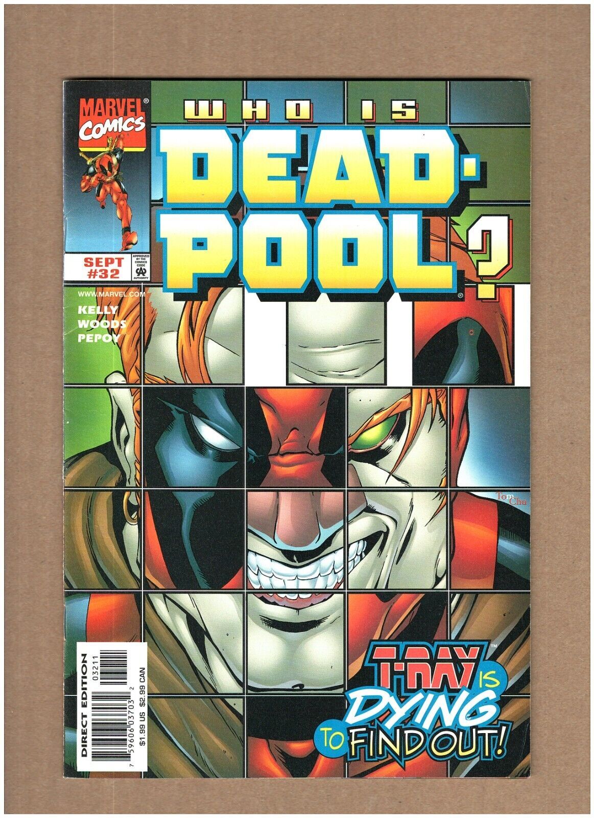 Deadpool #32 Marvel Comics 1999 Joe Kelly VF 8.0 Musty Smell | Comic ...