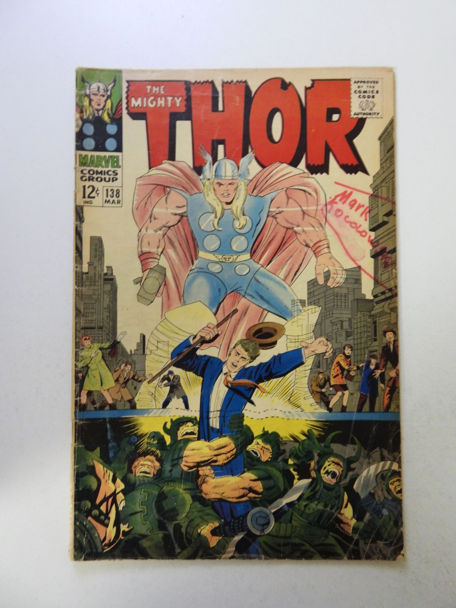 Thor #138 (1967) GD/VG condition see description | Comic Books - Silver ...