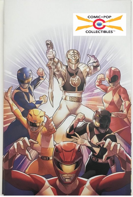 (2019) Mighty Morphin Power Rangers #40 1:40 Variant Cover 1st White ...