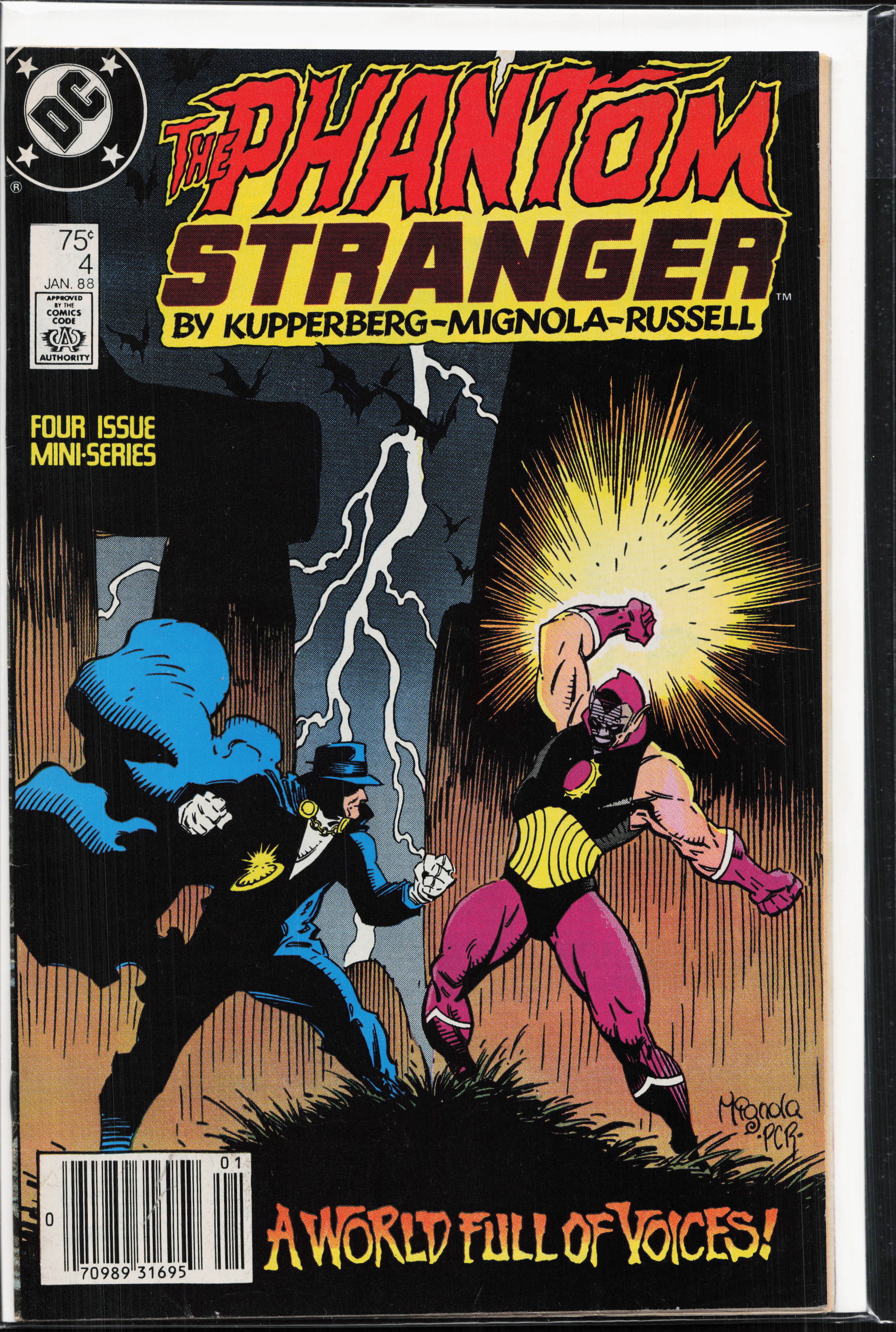 The Phantom Stranger #4 Newsstand Edition (1987) The Phantom Stranger ...