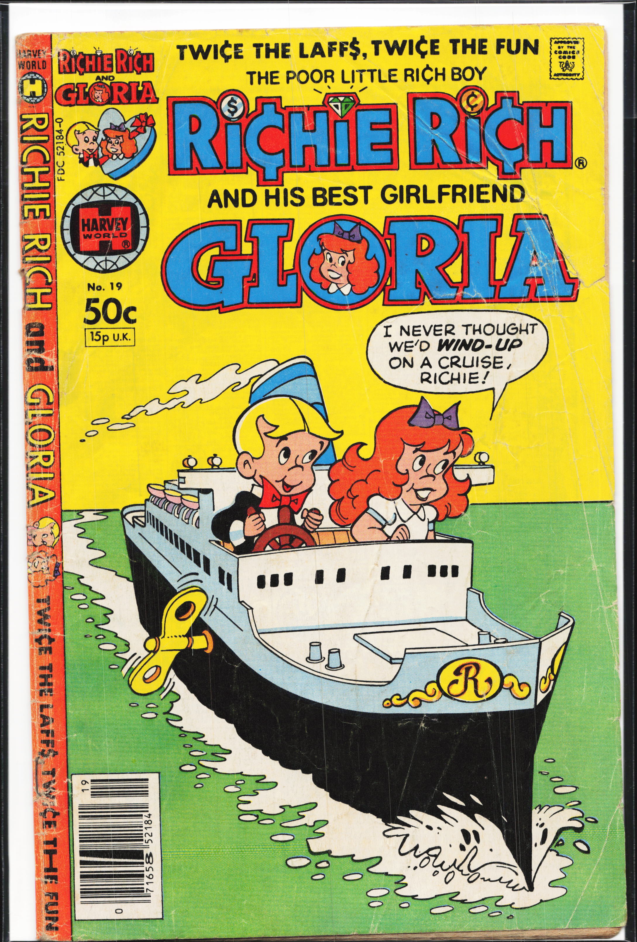 Richie Rich & Gloria #19 (1981) Irona | Comic Books - Bronze Age ...