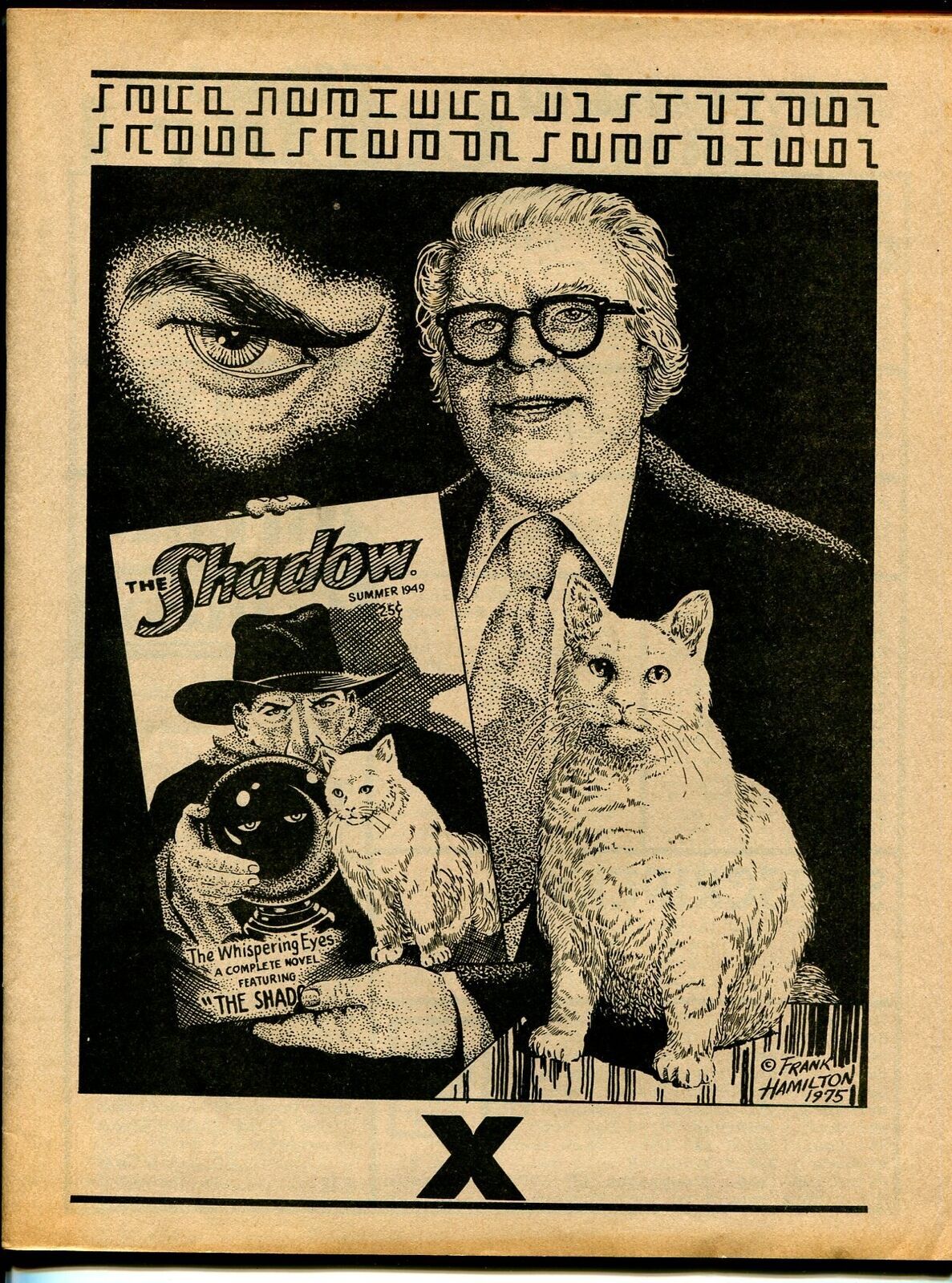 Xenophile #17 1975-top pulp collector fanzine-for sale ads-Frank ...