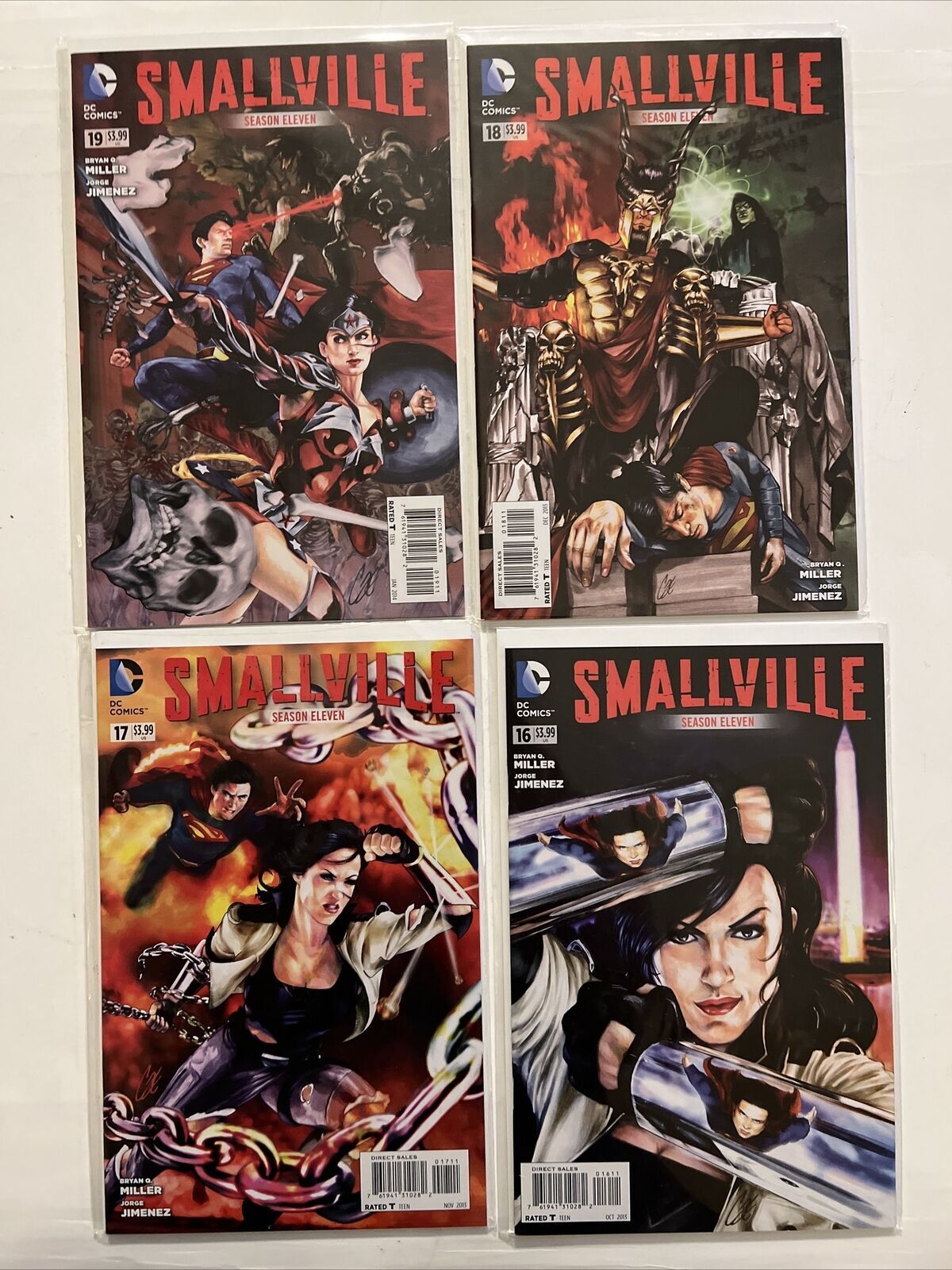 SMALLVILLE SEASON 11 #1-19 + 4 Miniseries + 5 Specials Lot Of 40 Dc ...