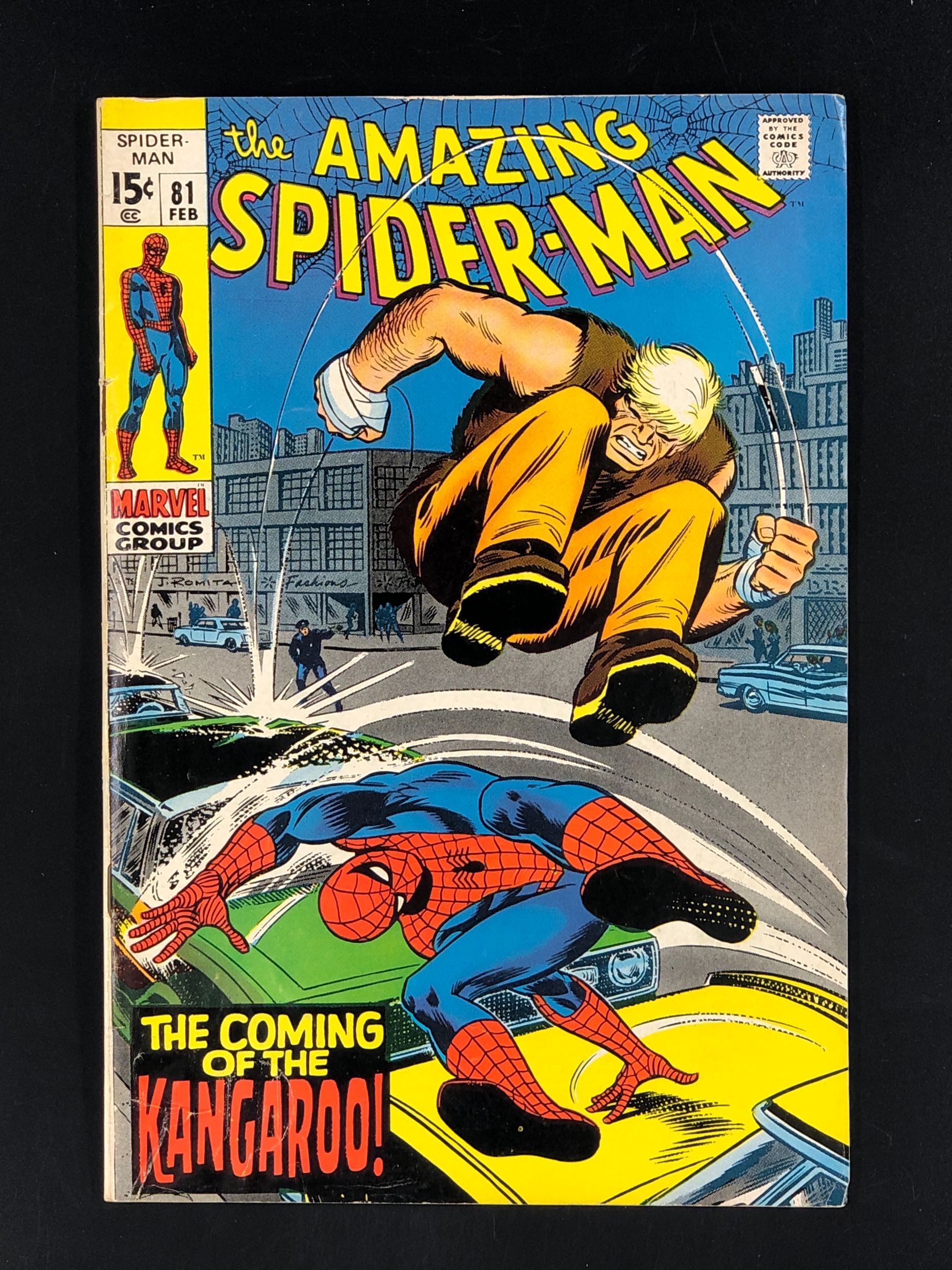 The Amazing Spider-Man #81 (1970) GD+ 1st appearance of Kangaroo ...