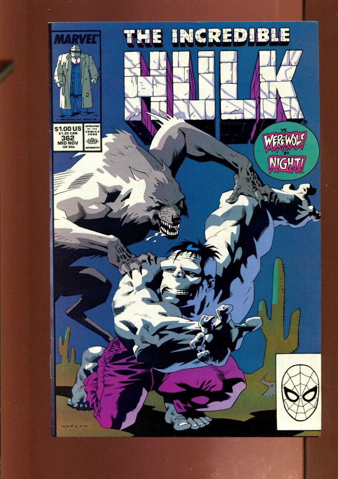 Incredible Hulk #362 - Marie Severin Art. Werewolf by Night App. (8.5 ...