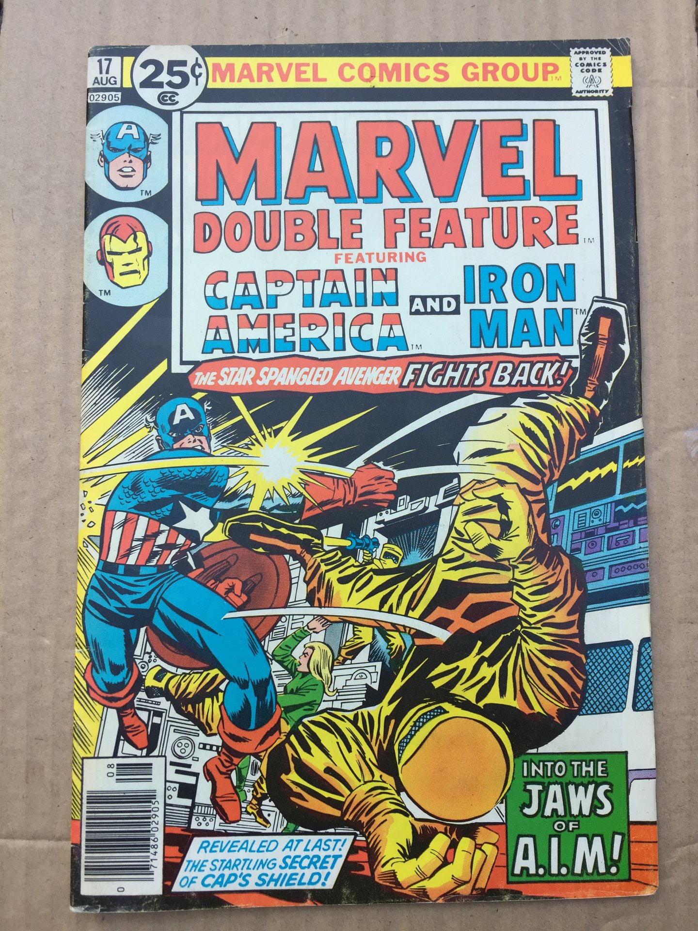 Marvel Double Feature #17 | Comic Books - Bronze Age, Marvel, Captain ...