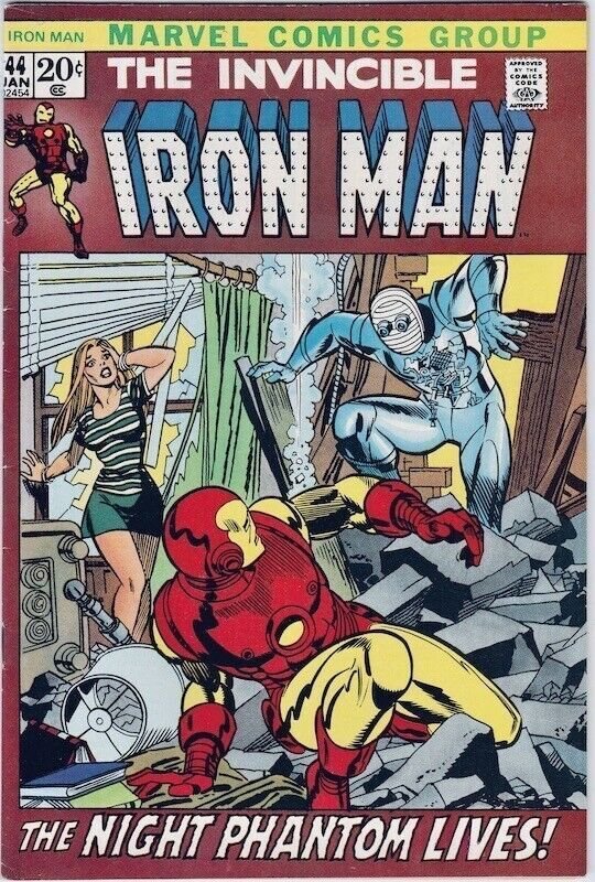 Iron Man #44 (1972) VF | Comic Books - Bronze Age, Marvel, Fantastic ...