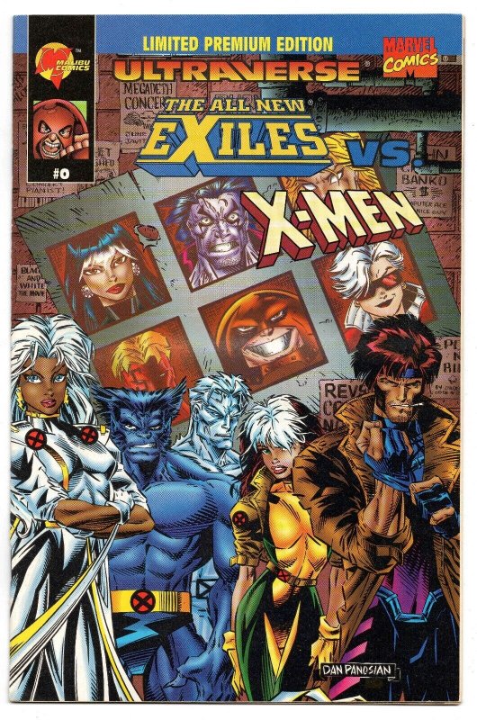 All New Exiles vs. X-Men #0 VINTAGE 1995 Marvel Comics | Comic Books ...