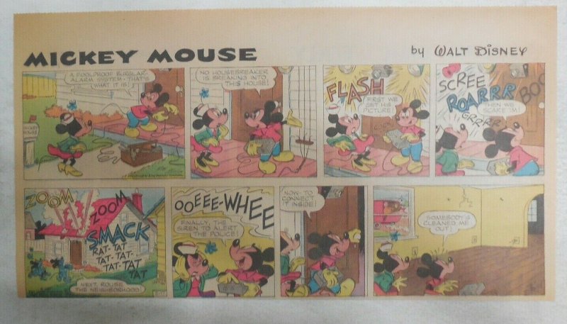 (17) Mickey Mouse Sunday Pages by Walt Disney from 1963 Third Page Size ...
