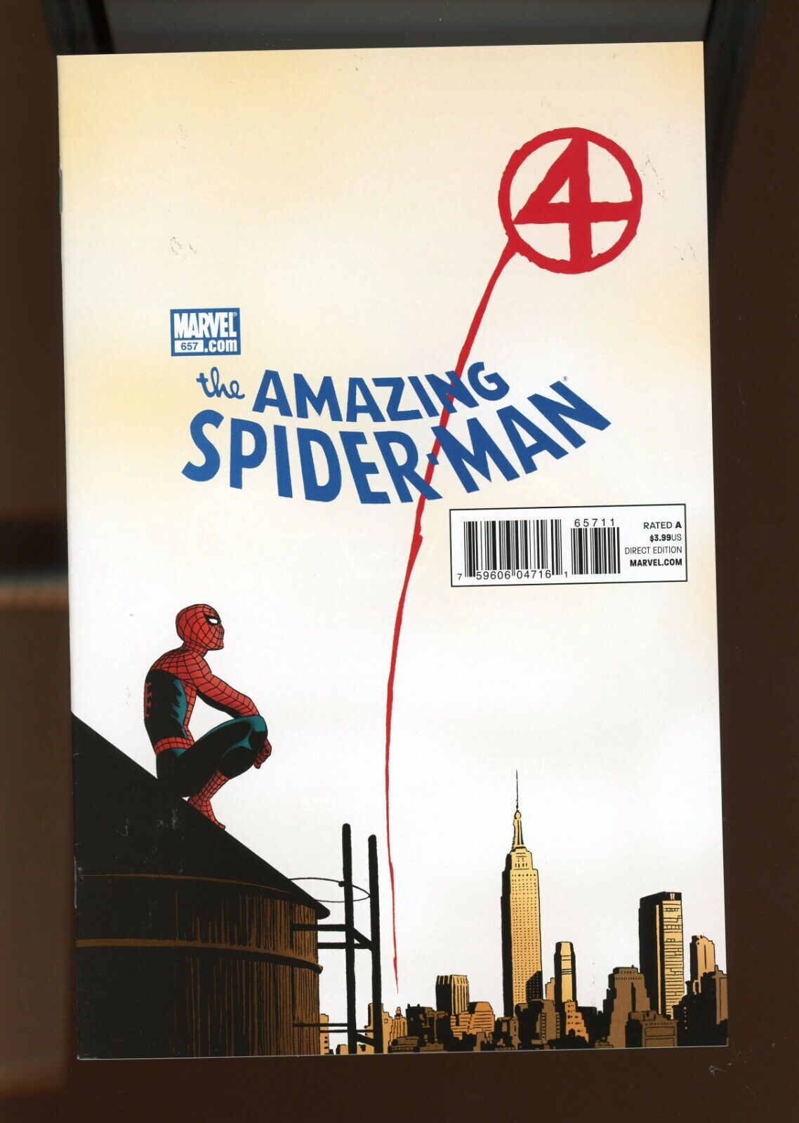 Amazing Spider-Man #657 - Marcos Martin Cover Art. (9.2) 2011 | Comic ...