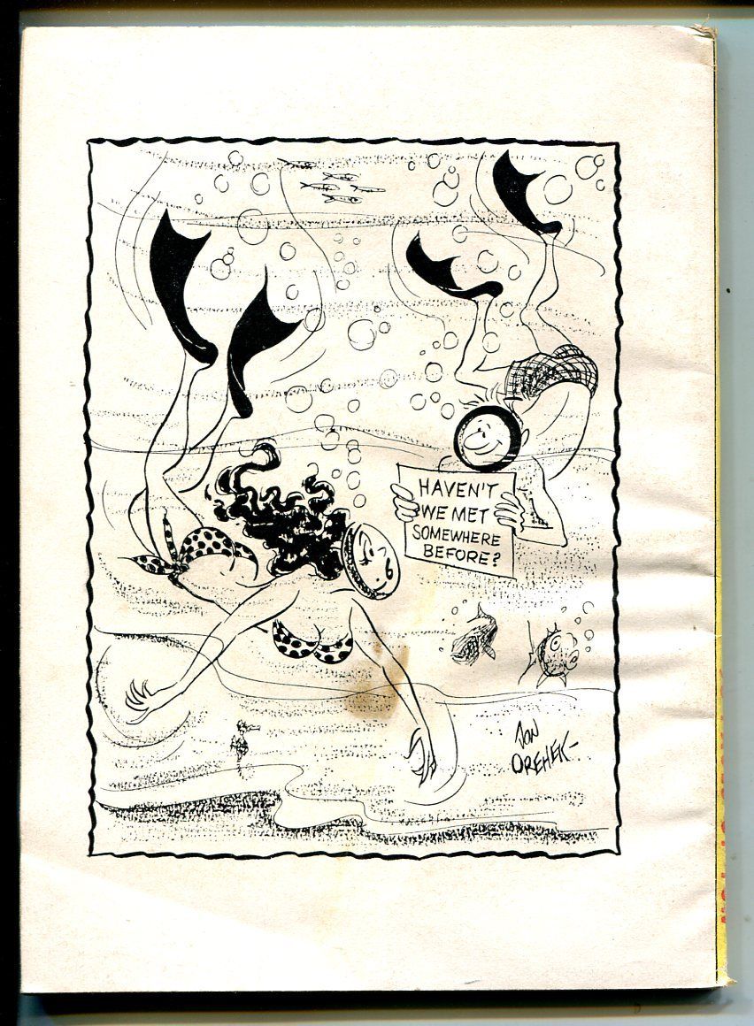 Broadway Laughs 8/1963-spicy cartoons-comic strips-jokes-Pete Wyma-FN ...