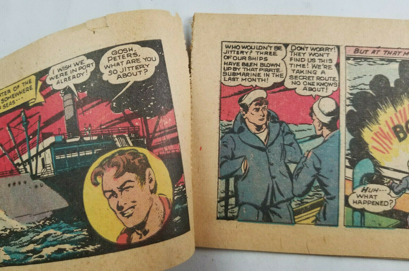 Johnny Starboard & His Underseas Pirates 1948 Mini Promo Comic Vital ...
