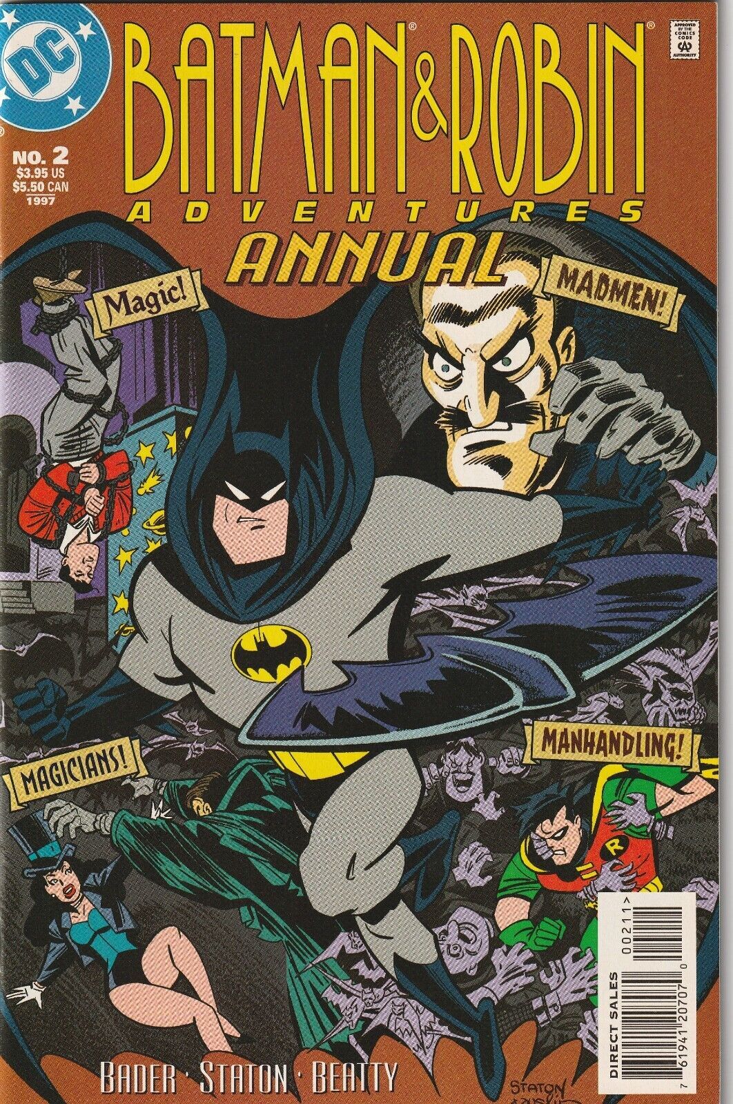 Batman & Robin Adventures Annual # 2 Cover A NM DC 1997 [AA] | Comic ...