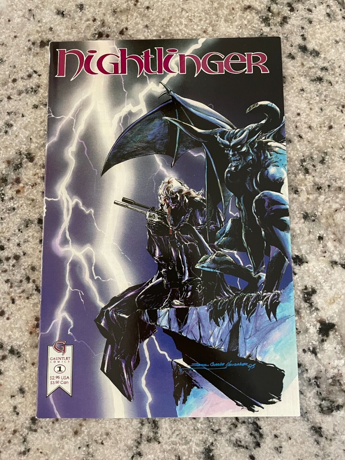 Nightlinger # 1 NM Gauntlet Comics Comic Book J997 | Comic Books ...