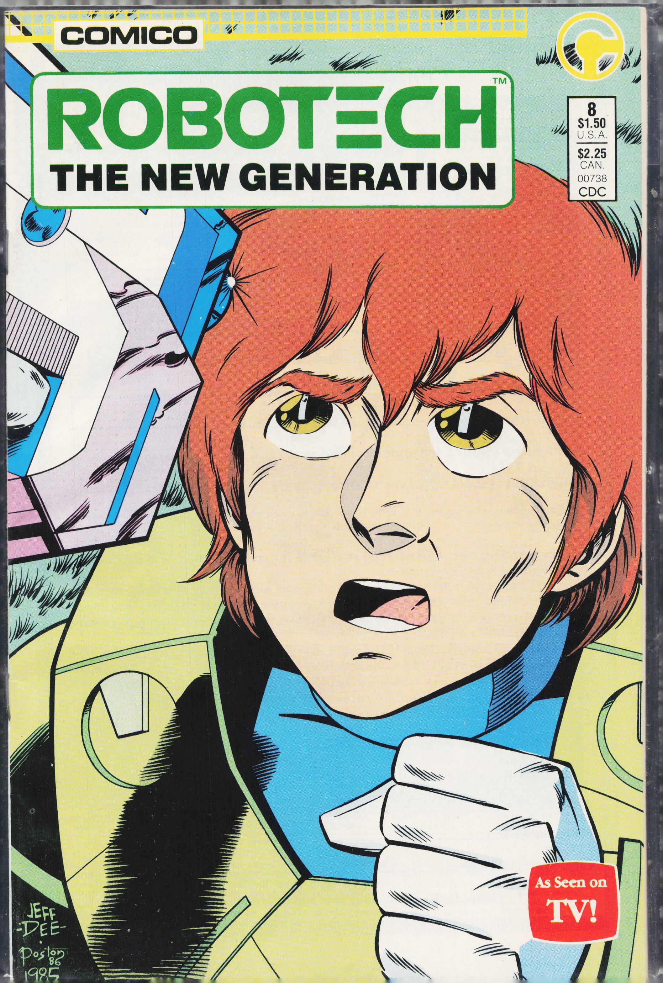 Robotech: The New Generation #8 (1986) Robotech | Comic Books - Copper ...