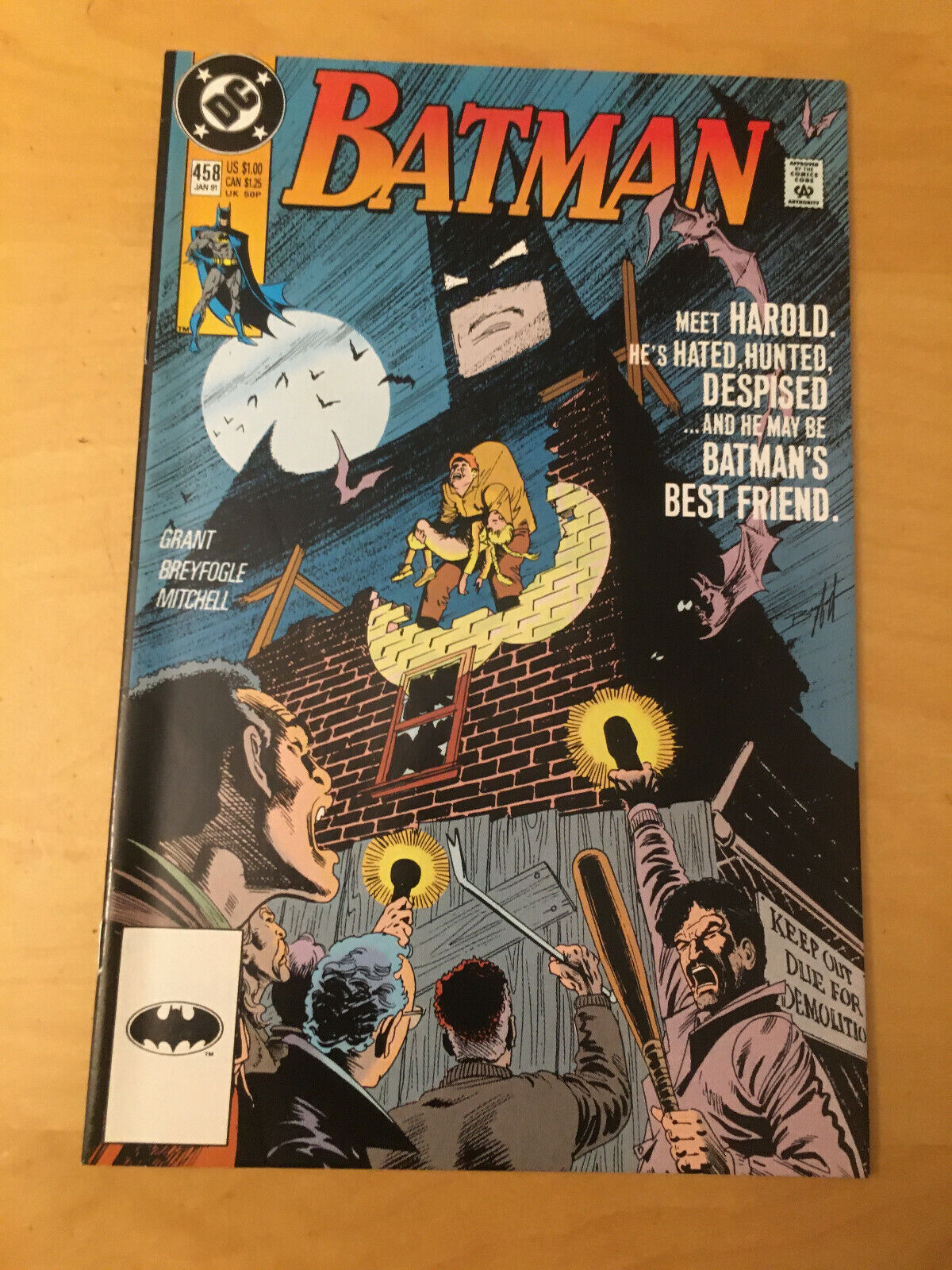 Batman 458, SEE Pics for Grade, 1st Print, Harold | Comic Books ...
