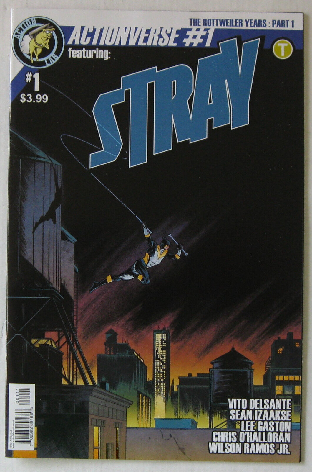 Actionverse #1 Featuring Stray (Sep 2017, Action Lab), FN-VFN condition ...