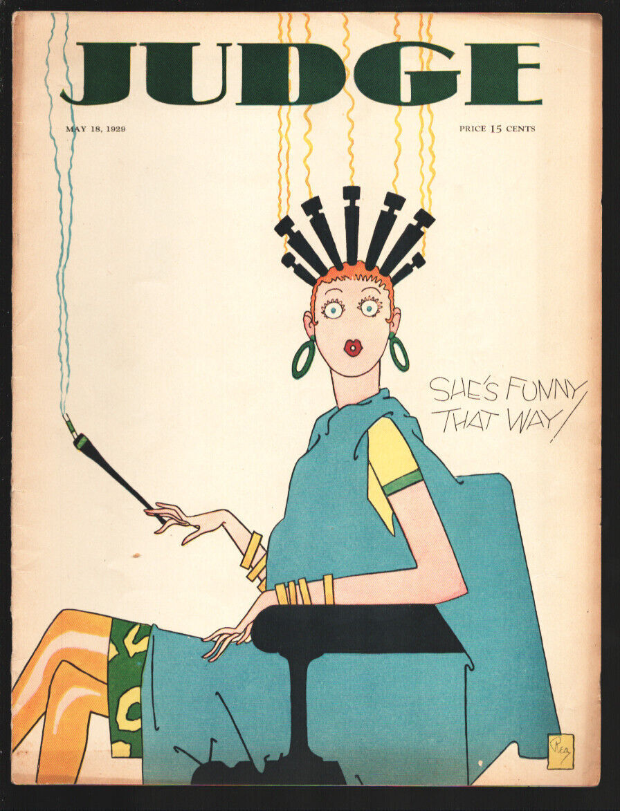 Judge 3/9/1929-GGA cover by Gardner Rea-Platinum Age-Dr. Seuss-Jack ...