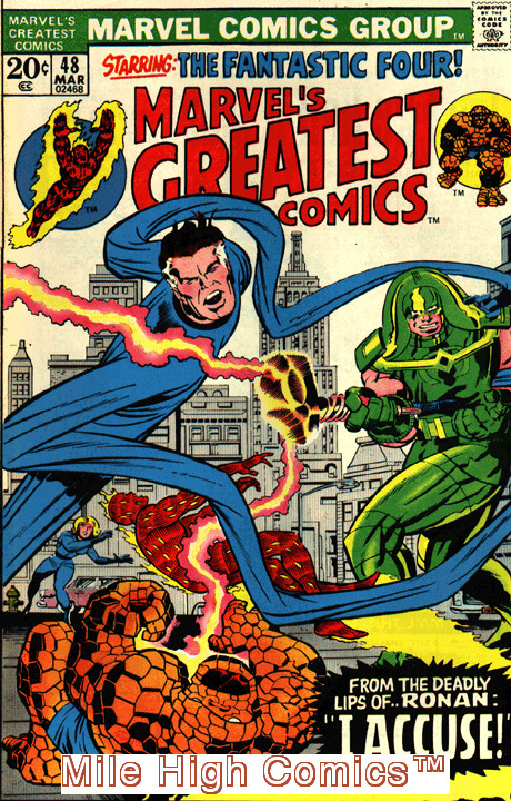 MARVEL'S GREATEST COMICS (1969 Series) #48 Good Comics Book | Comic ...