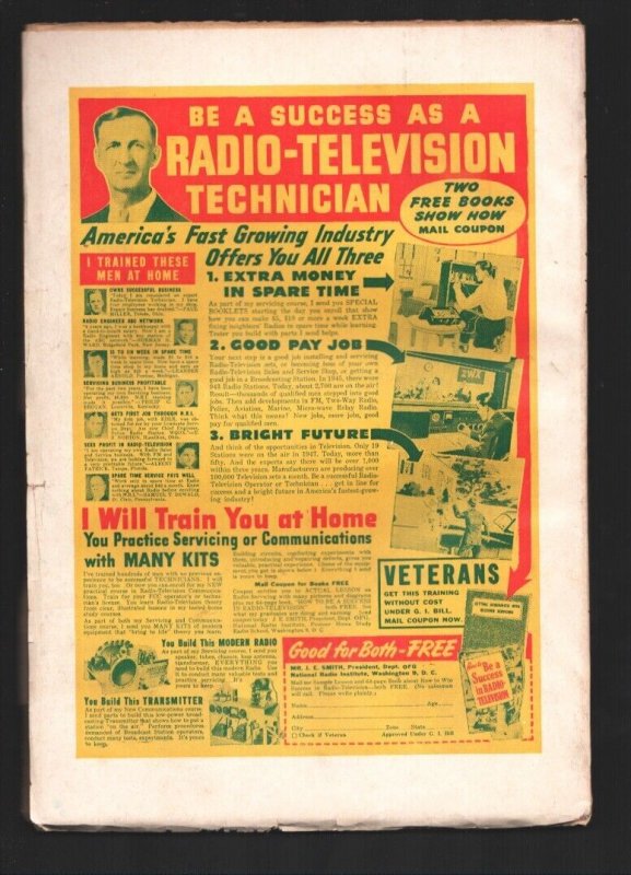 Planet Stories Vol. 4 #8 Fall 1950-Allen Anderson GGA cover-Interior ...