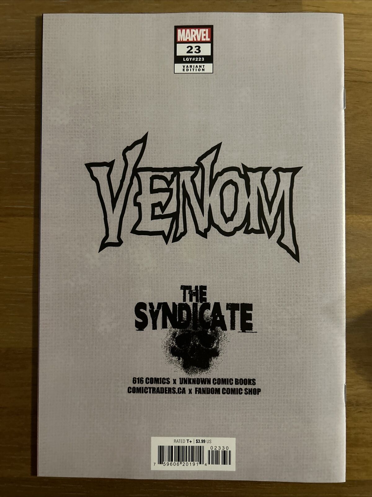 Venom #23 (Junggeun Yoon Exclusive Spoiler Virgin Variant 1st New ...