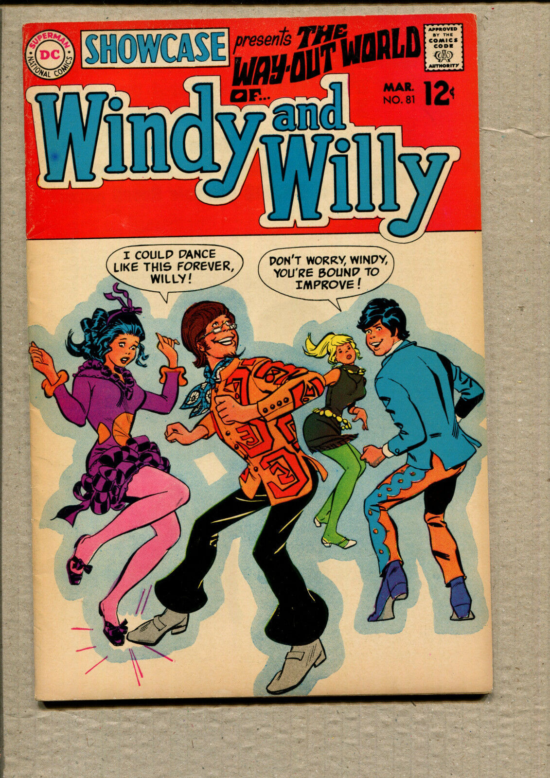 Showcase Windy and Willy #81 - The Haunted Hippie - 1969 (Grade 7.0) WH ...