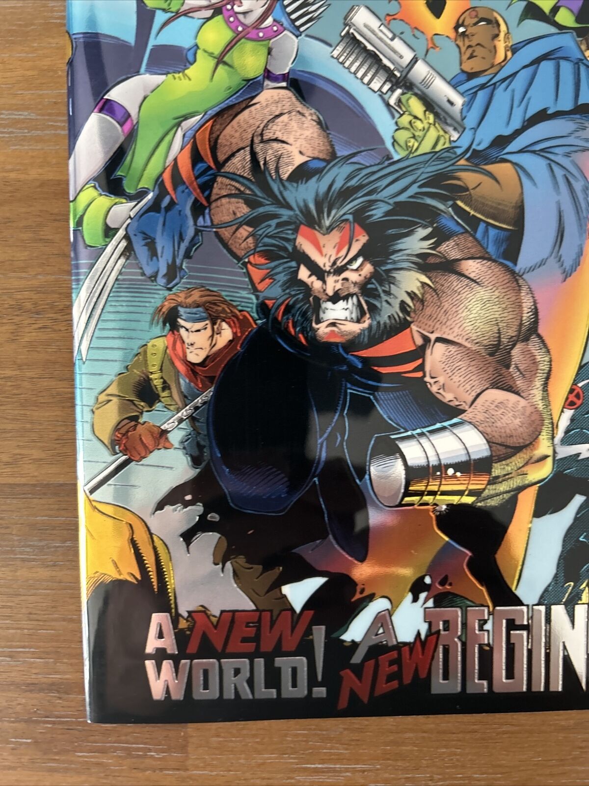 X-MEN ALPHA #1 (1995): 1ST Appearance Dark Beast. CHROMIUM COVER*, 12 ...