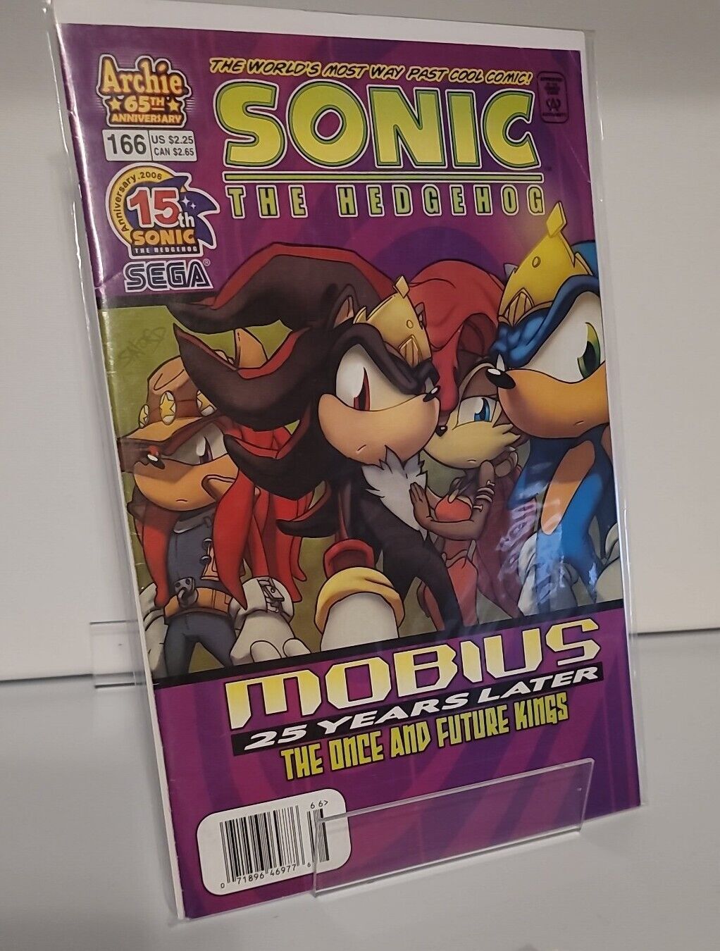 Sonic the Hedgehog #166 Sega Archie Comics Yardley 15th Anniversary-j ...