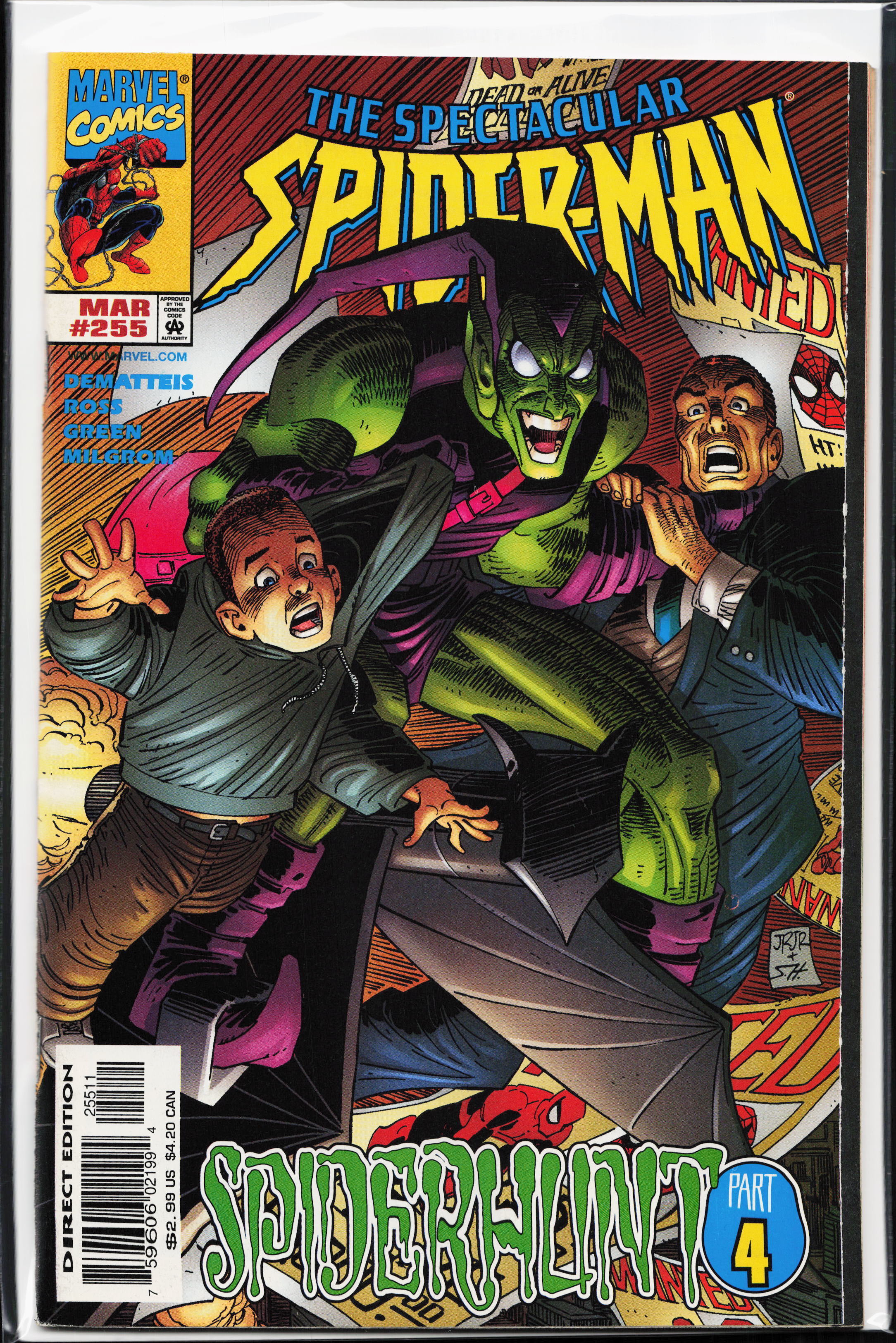 The Spectacular Spider-Man #255 (1998) Spider-Man | Comic Books ...