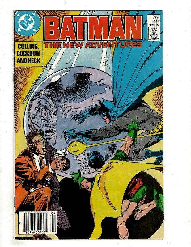 10 Batman DC Comics # 408 409 410 411 412 413 414 416 421 425 Bruce ...