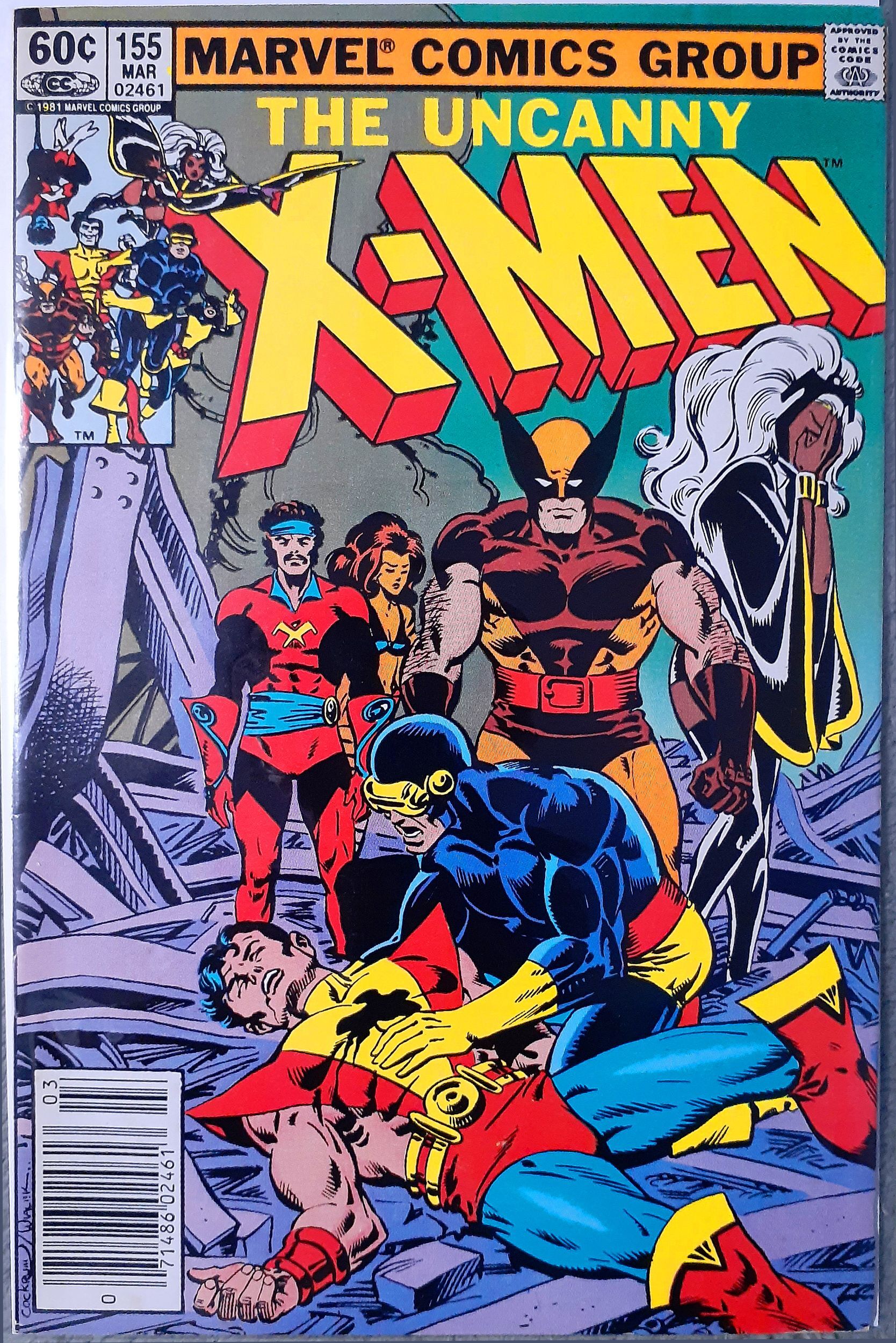 The Uncanny X-Men #155 (1982) Death of Colossus!? | Comic Books ...