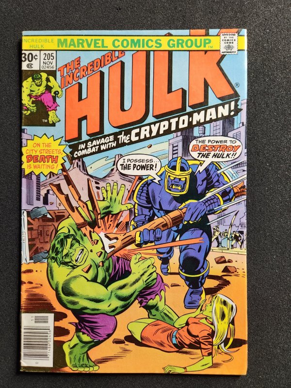 The Incredible Hulk #205 (1976) FN/VF | Comic Books - Bronze Age ...