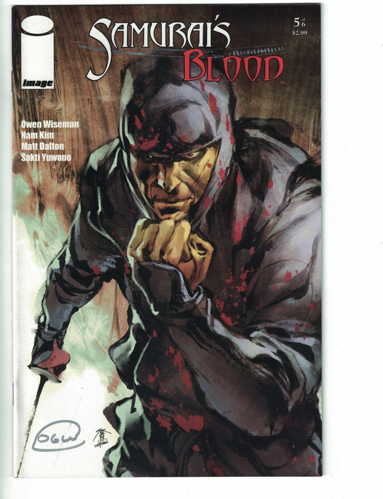 Samurai’s Blood #5 VF/NM signed by Owen Wiseman - Image comics | Comic ...