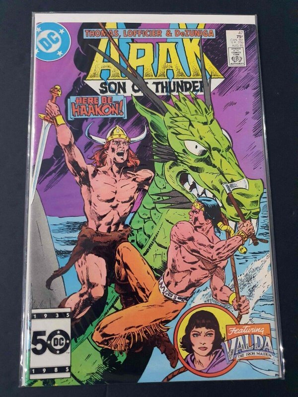 Arak Son Of Thunder #47 Dc Comics 1985 Nm- | Comic Books - Copper Age ...