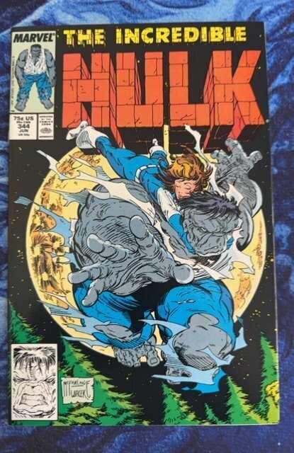 The Incredible Hulk #344 NM- (1988) "Psychic Victory." Art by Todd ...
