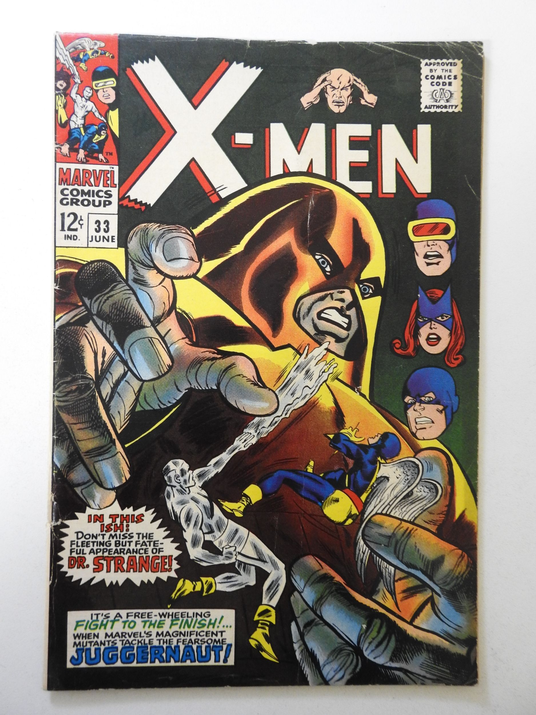 The X-Men #33 (1967) VG Condition manufactured w/ 1 staple | Comic ...