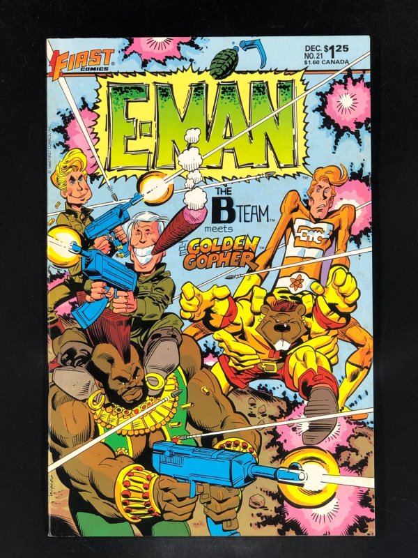 E-Man #21 (1984) | Comic Books - Copper Age, First, Superhero / HipComic