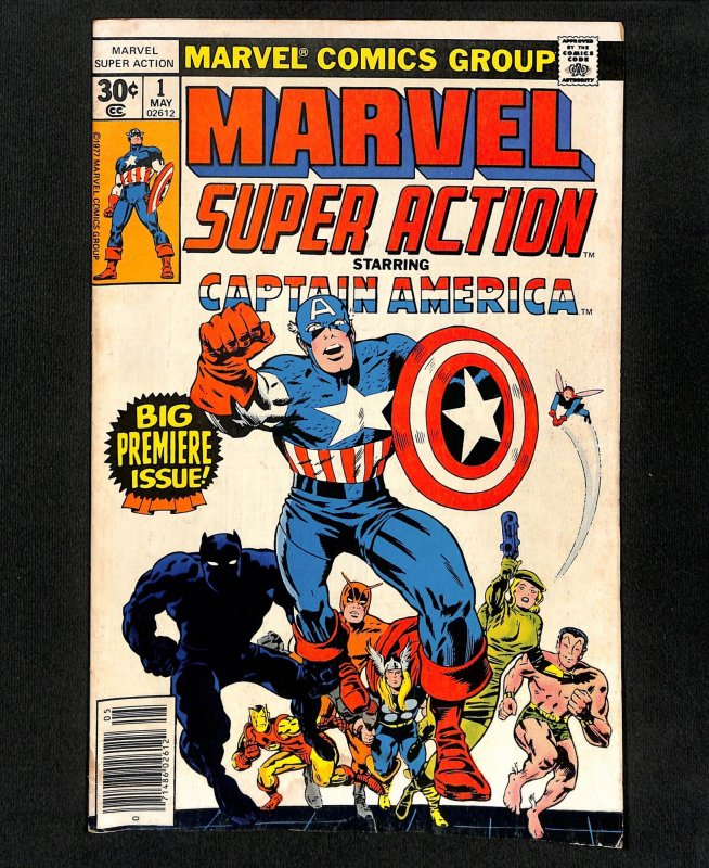 Marvel Super Action #1 Captain America #100 Reprint! | Full Runs & Sets ...