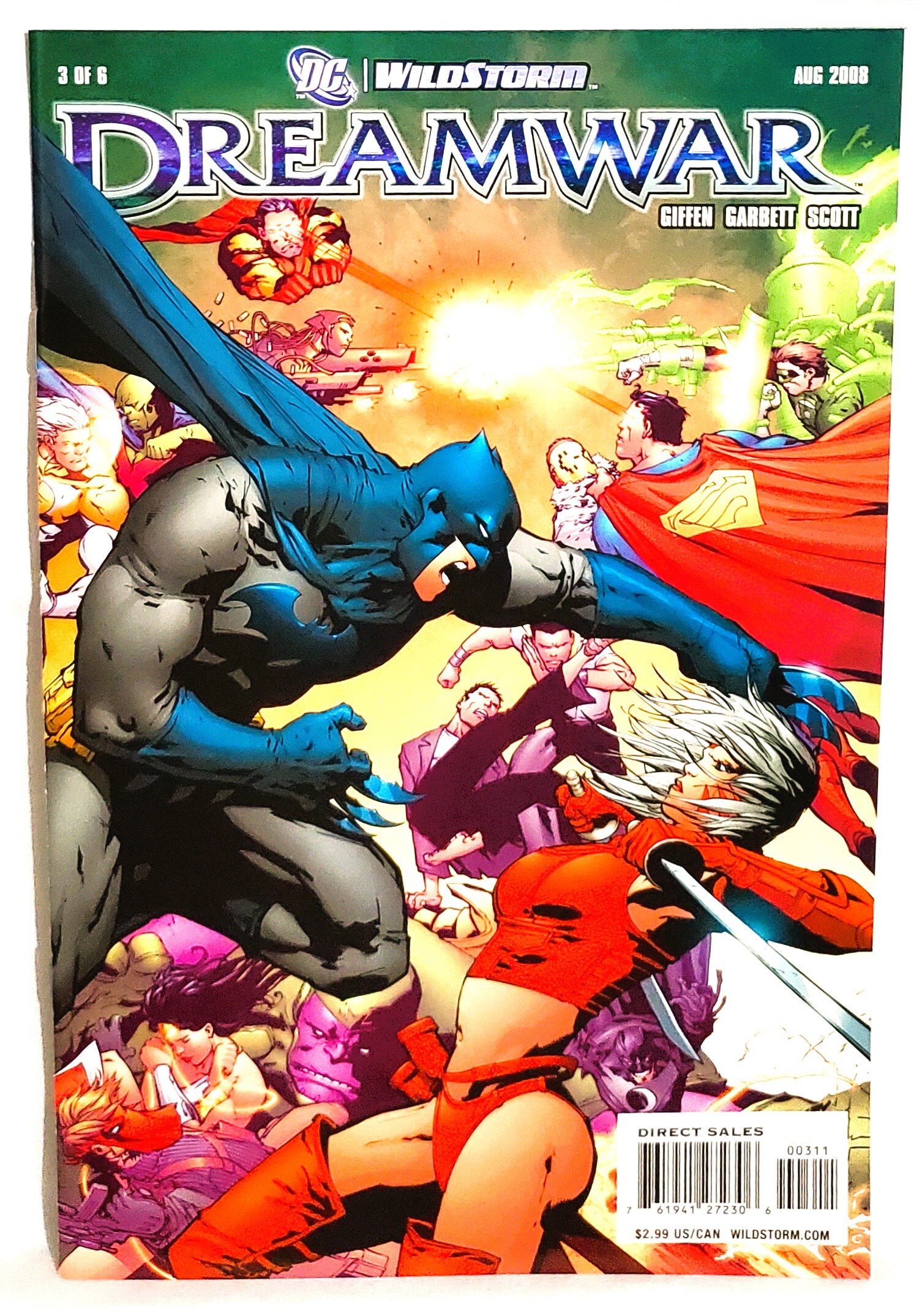 DC WildStorm DREAMWAR #3 JLA vs WILDCATS Keith Giffen Trevor Scott (DC ...