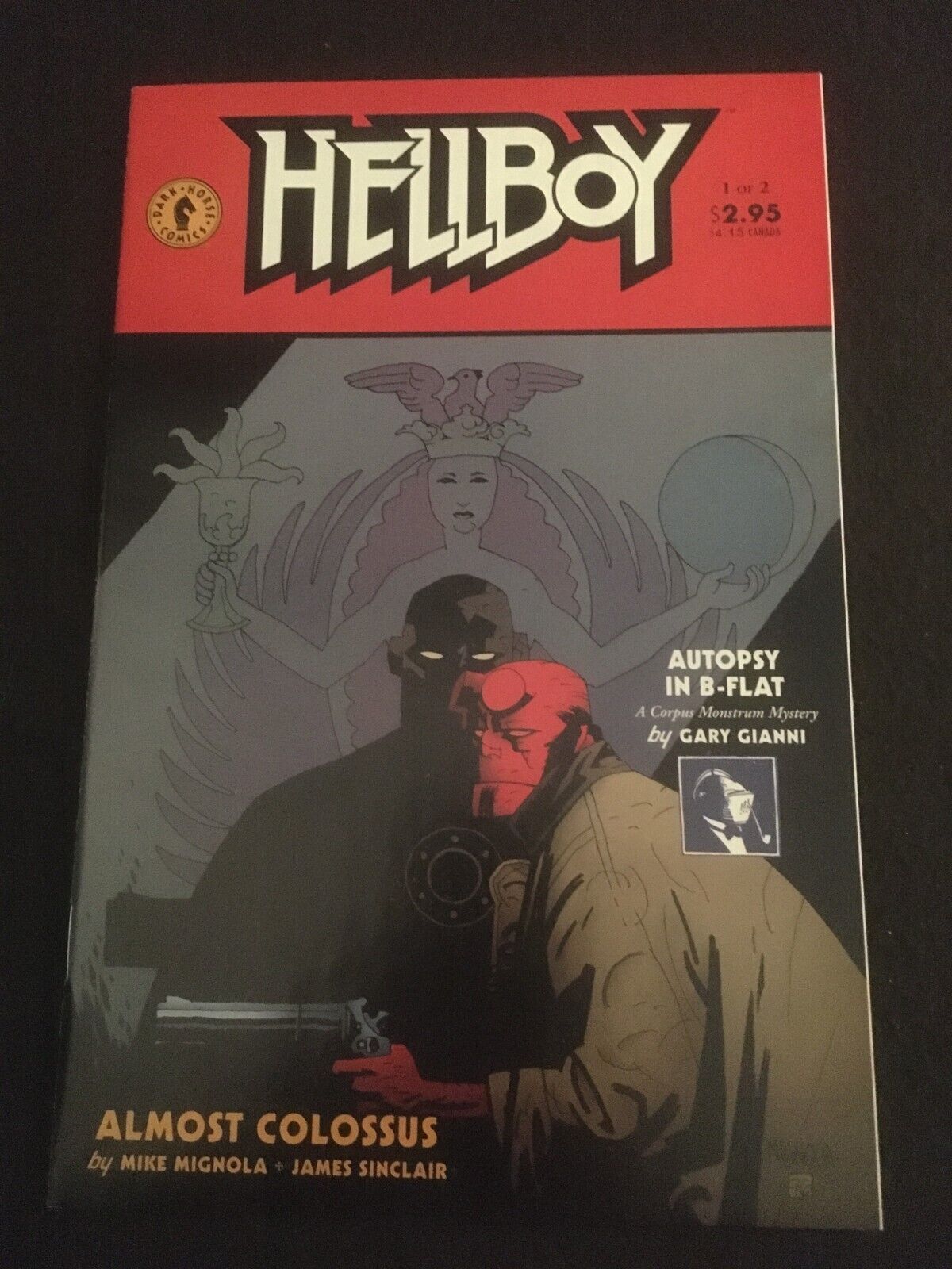 HELLBOY: THE CORPSE and THE IRON SHOES One-Shot, VFNM Condition ...