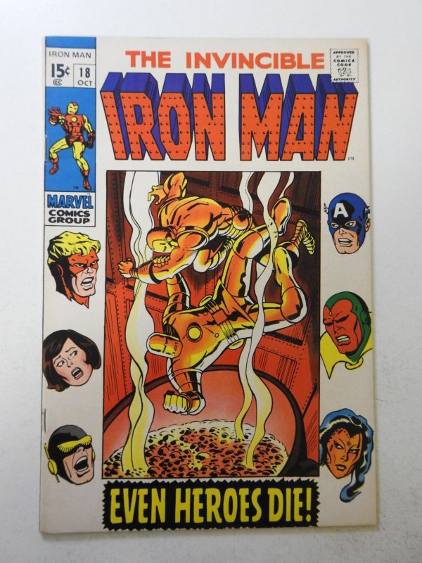 Iron Man #18 (1969) FN/VF Condition! | Comic Books - Silver Age, Marvel ...