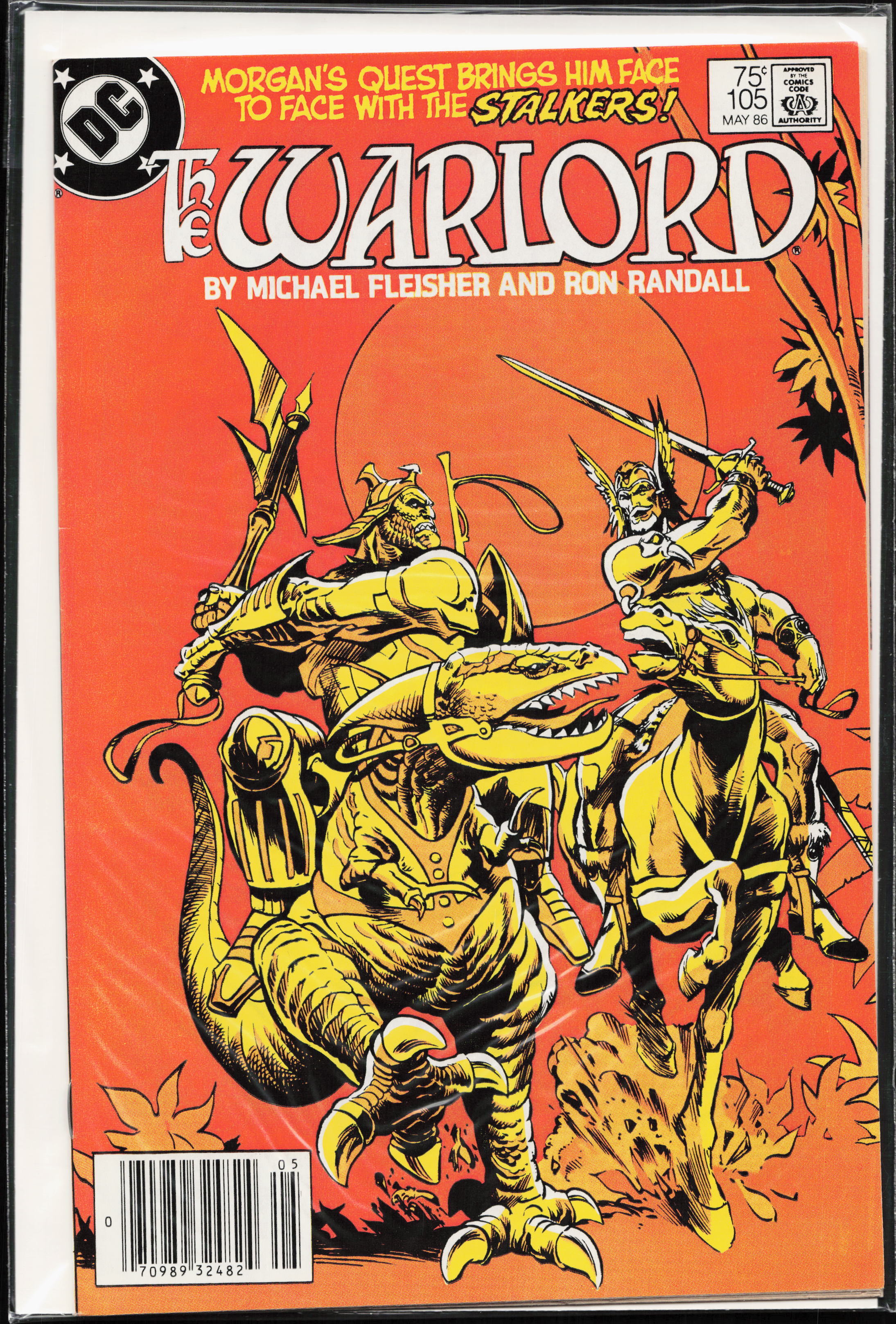 Warlord #105 Newsstand Edition (1986) Warlord | Comic Books - Copper ...