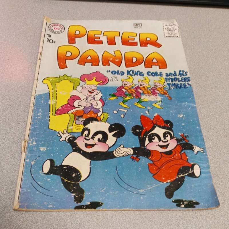 Peter Panda #25 Dc Comics 1957 Funny Animal Silver Age Cartoon Classic ...