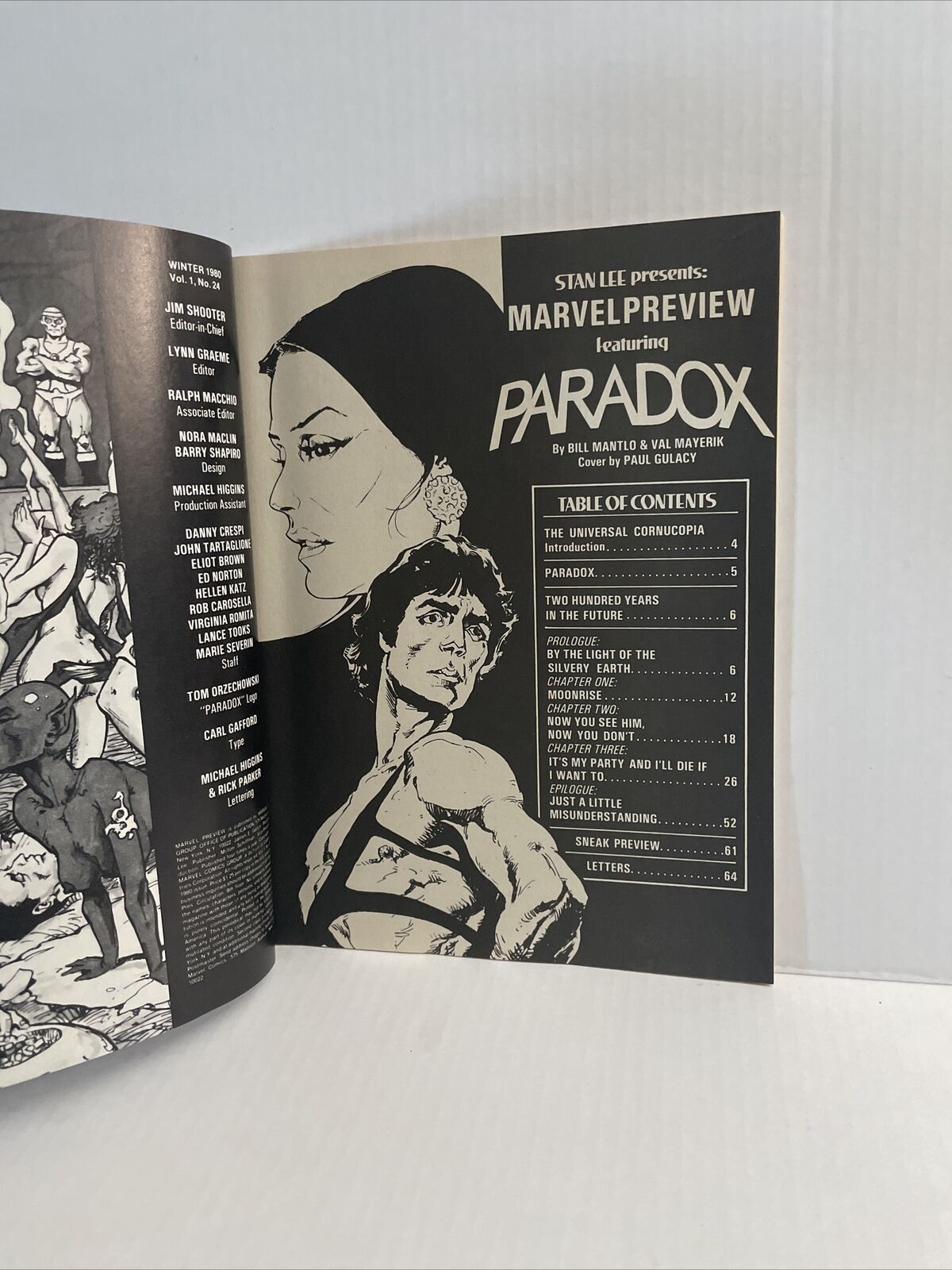 Marvel Preview Paradox #24 Marvel Magazine | Comic Books - Bronze Age ...