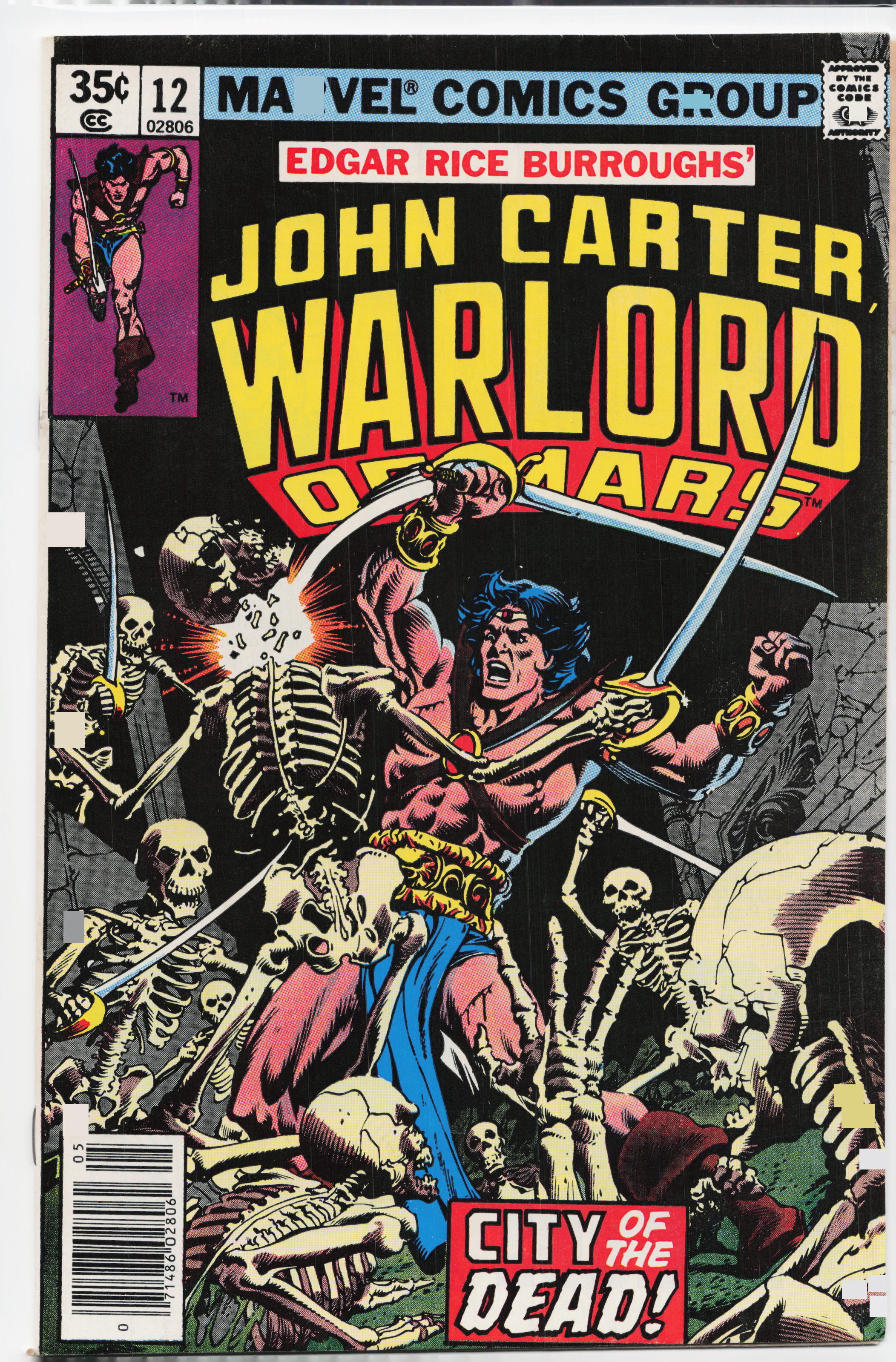 John Carter Warlord of Mars #12 (1978) John Carter Warlord of Mars ...