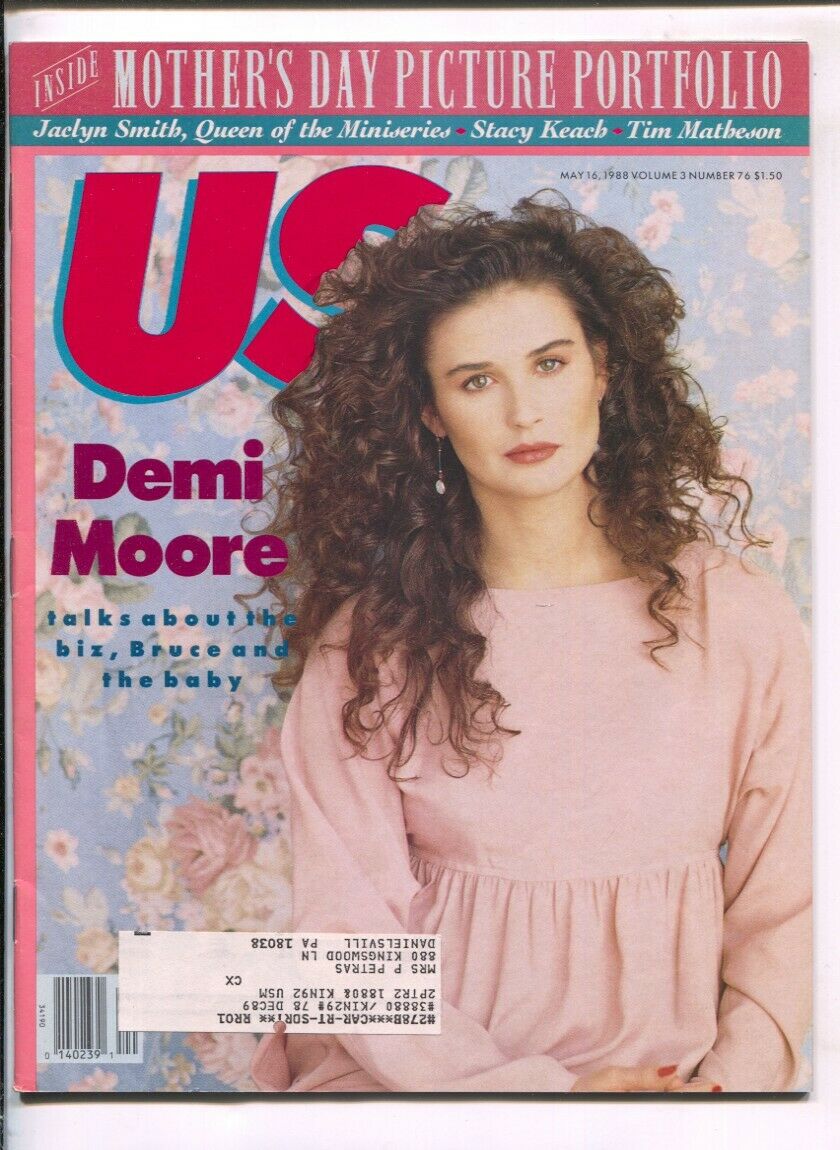 US 5/16/1988-Demi Moore cover-Jaclyn Smith-Stacy Keach-Tim Matheson-FN ...